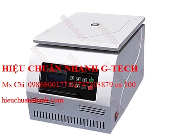 Hiệu chuẩn máy ly tâm để bàn tốc độ cao Medmay MC3015 (16500rpm; 19070×g). Hiệu chuẩn nhanh G-tech
